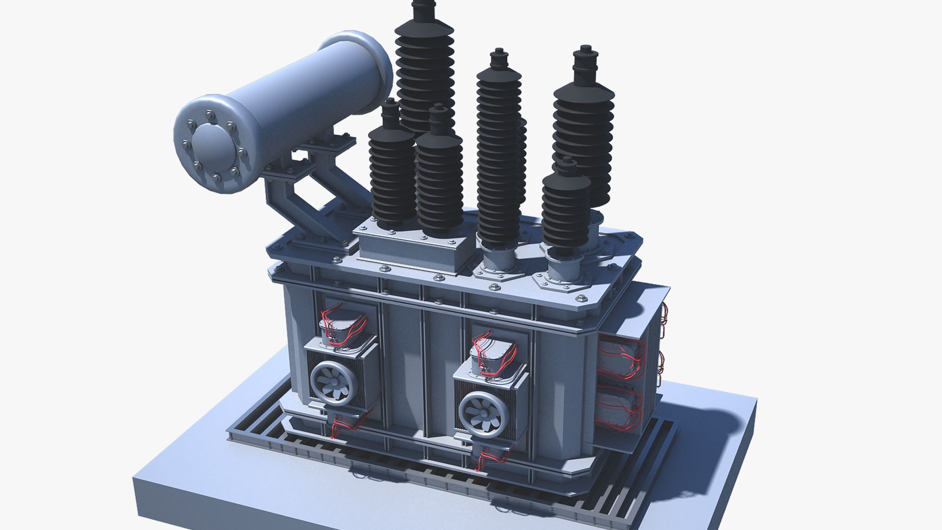3D Industrial Transformer 02 Model - TurboSquid 1964669