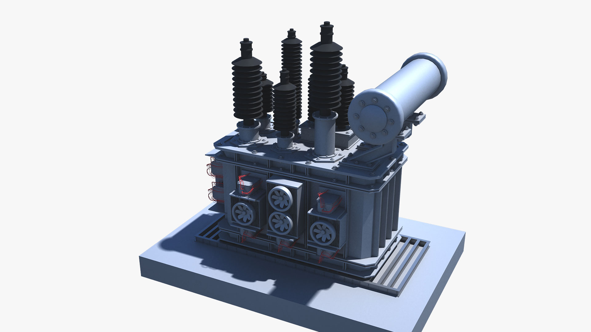 3D Industrial Transformer 02 Model - TurboSquid 1964669