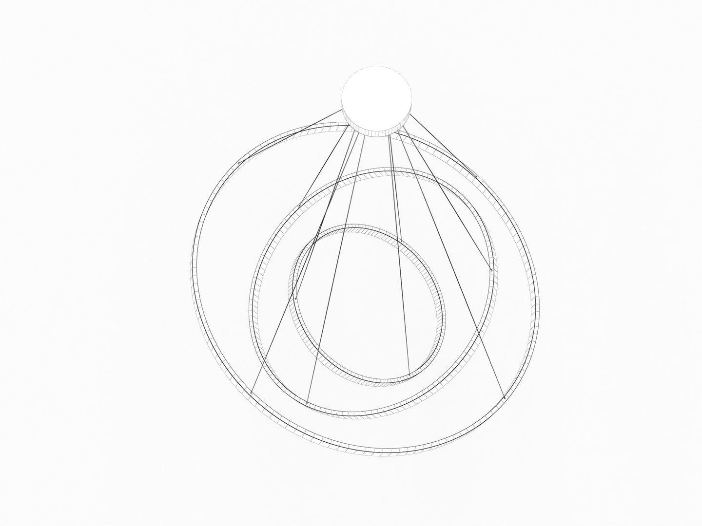 3D Modern Circular Led Model - TurboSquid 1448598