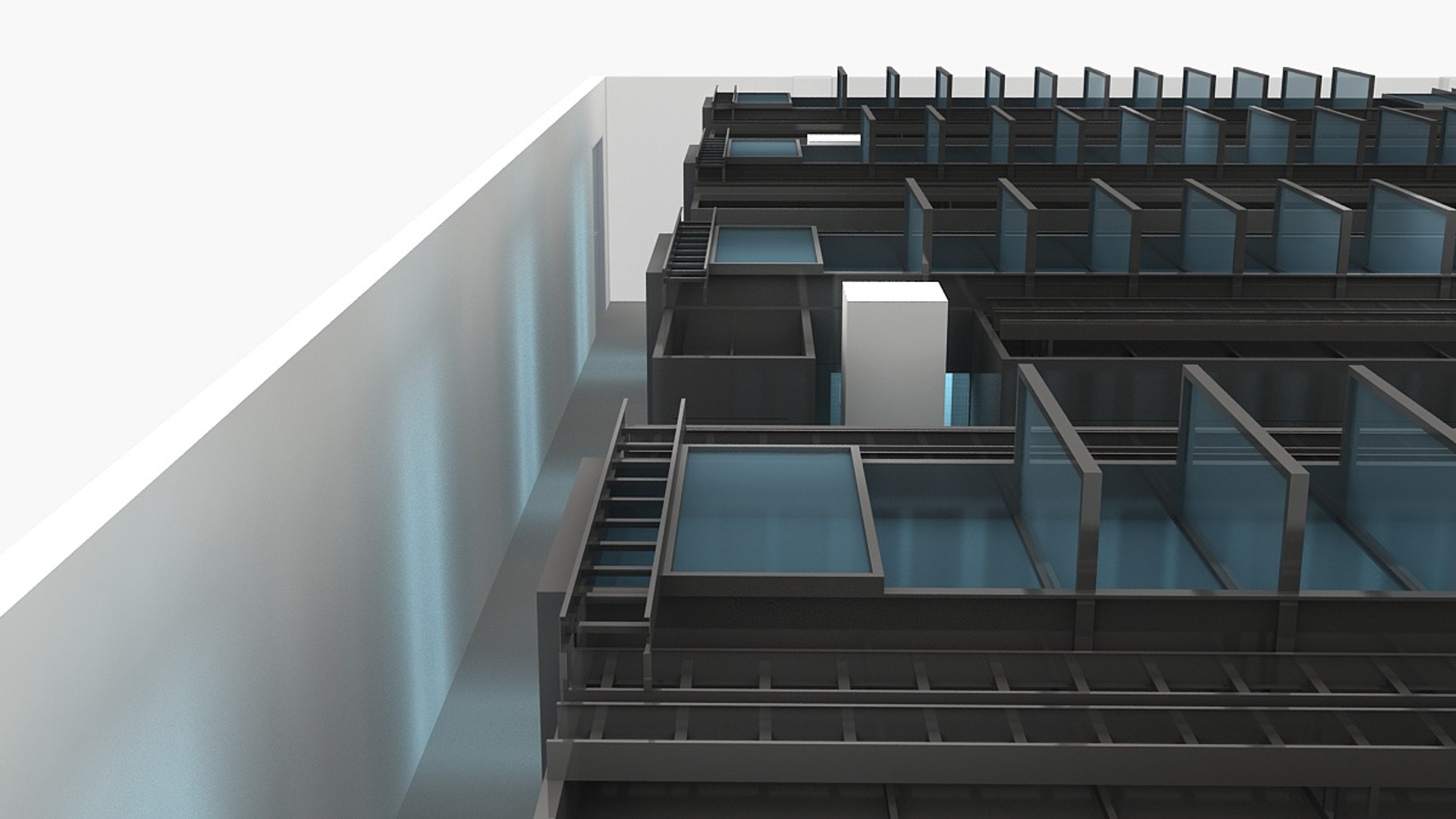 3D Server Rack - TurboSquid 2259075