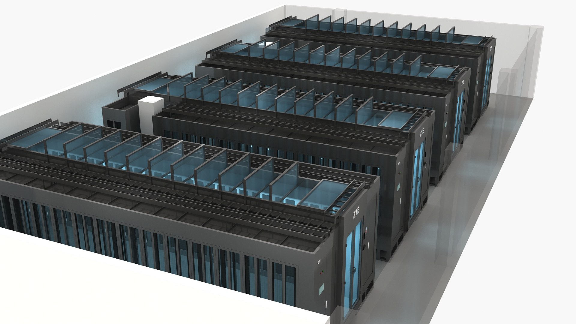 3D Server Rack - TurboSquid 2259075