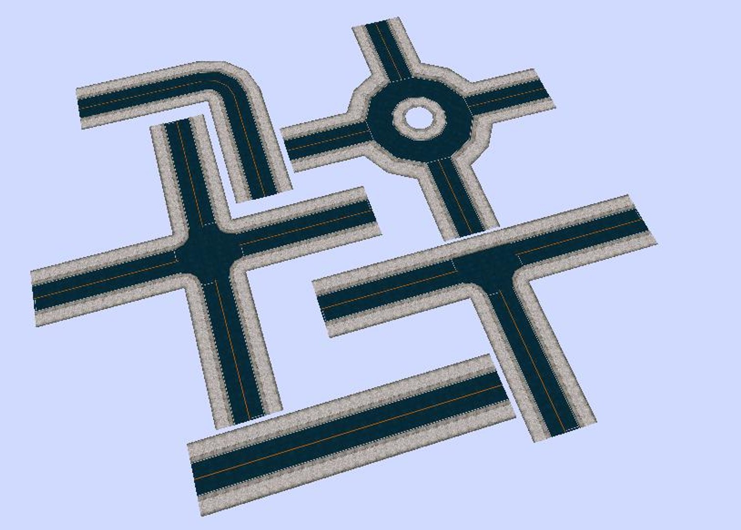 3ds City Road Sections