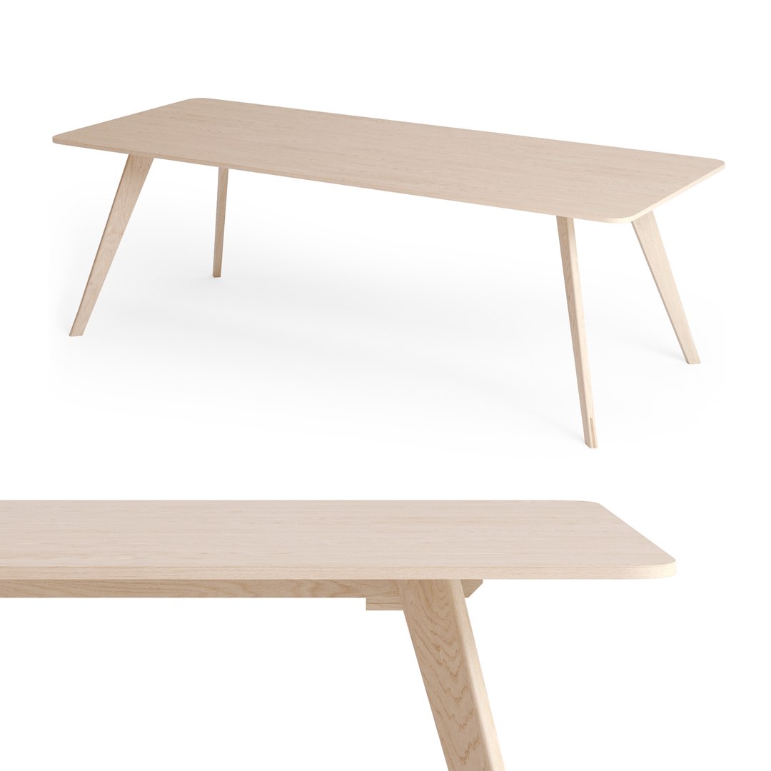 3D Bolia Dining Table New Mood1 model - TurboSquid 2128633