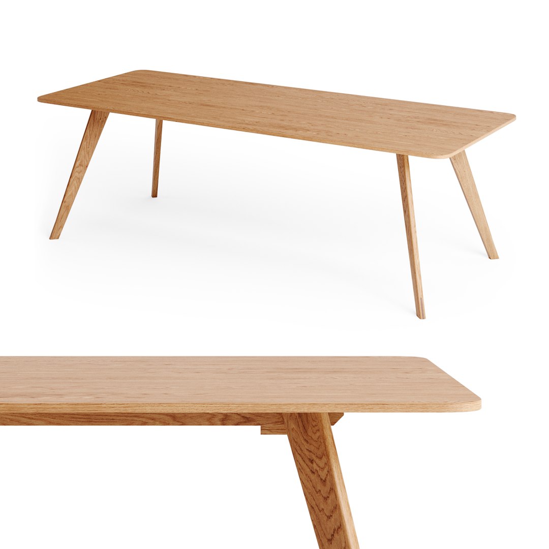 3D Bolia Dining Table New Mood1 model - TurboSquid 2128633