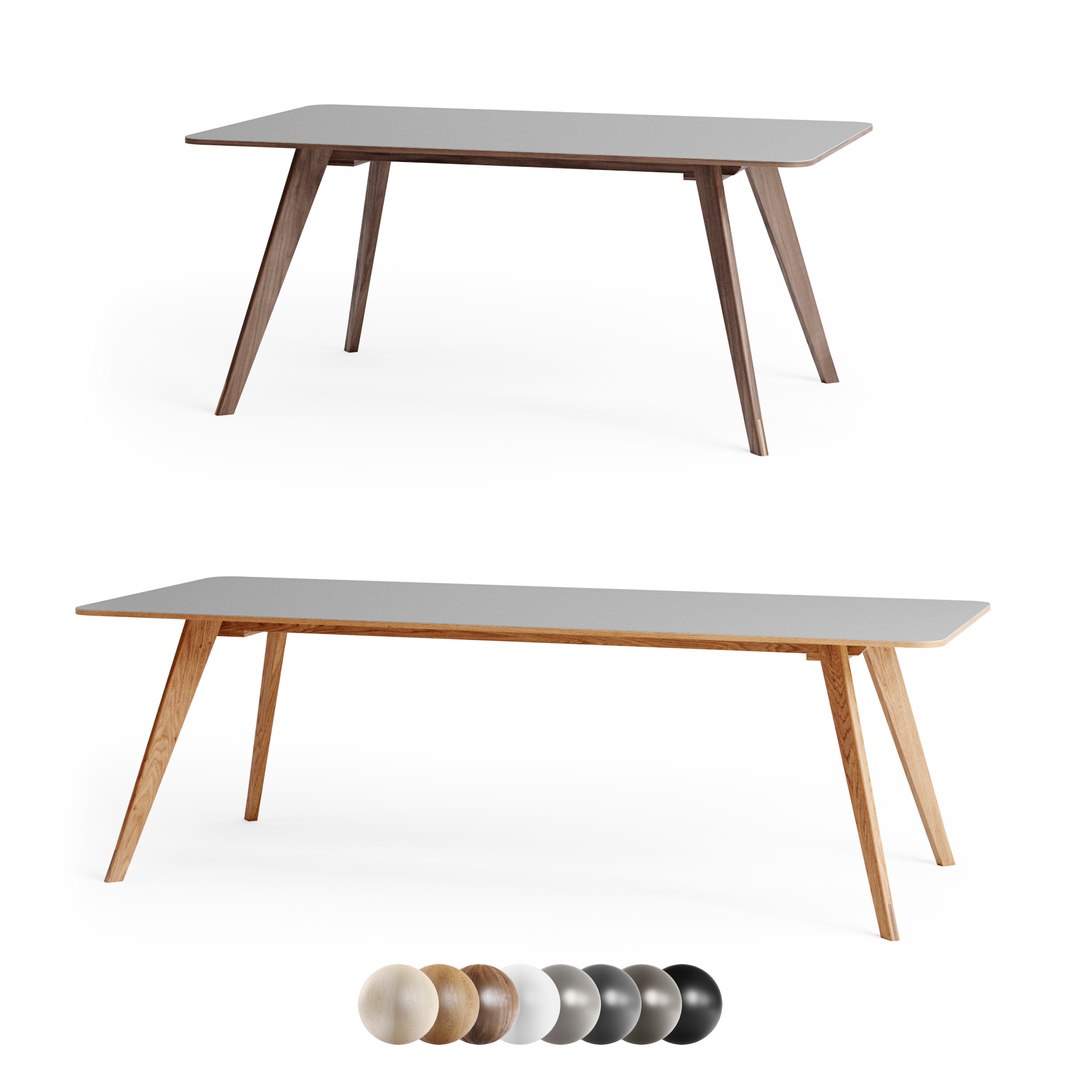 3D Bolia Dining Table New Mood1 model - TurboSquid 2128633