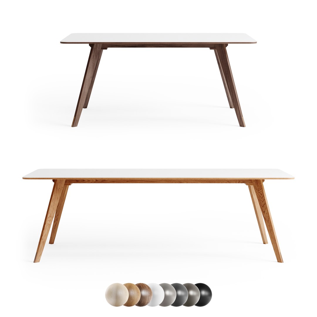3D Bolia Dining Table New Mood1 model - TurboSquid 2128633