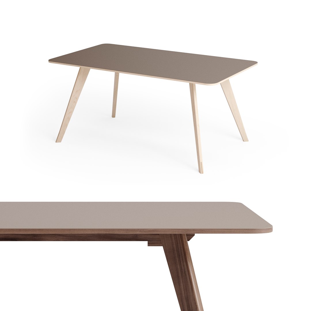 3D Bolia Dining Table New Mood1 model - TurboSquid 2128633