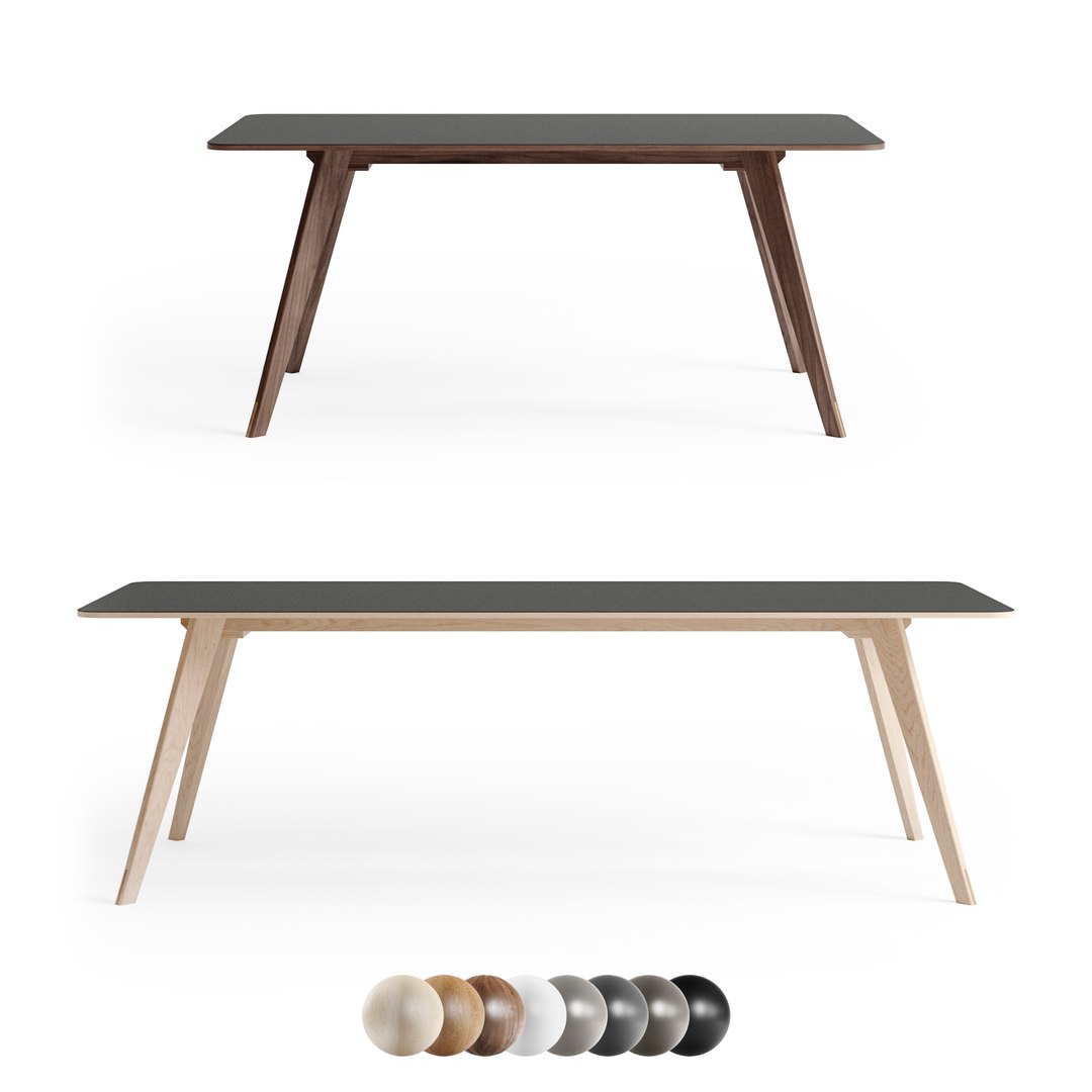 3D Bolia Dining Table New Mood1 model - TurboSquid 2128633