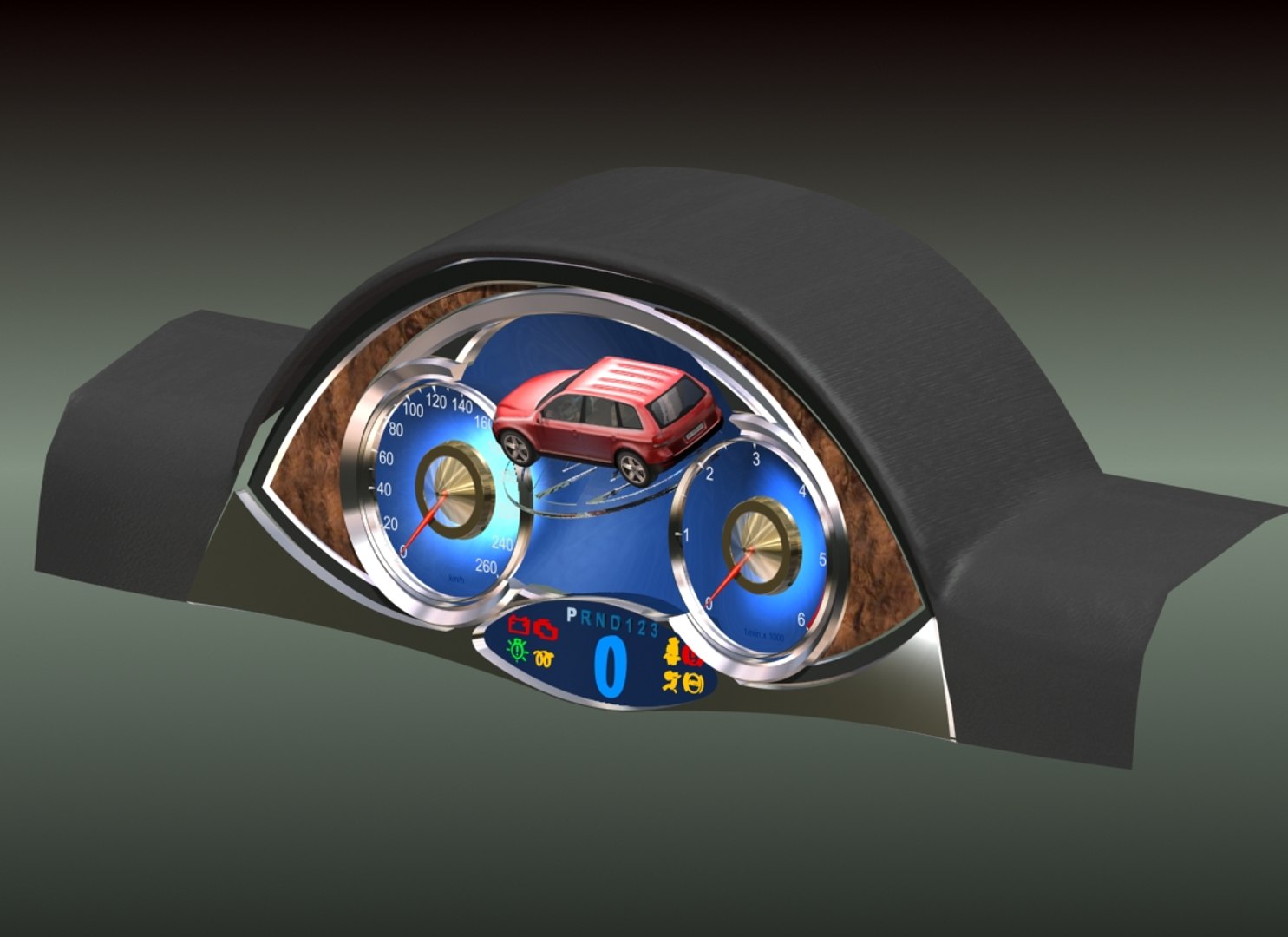 Concept Car Dashboard Max