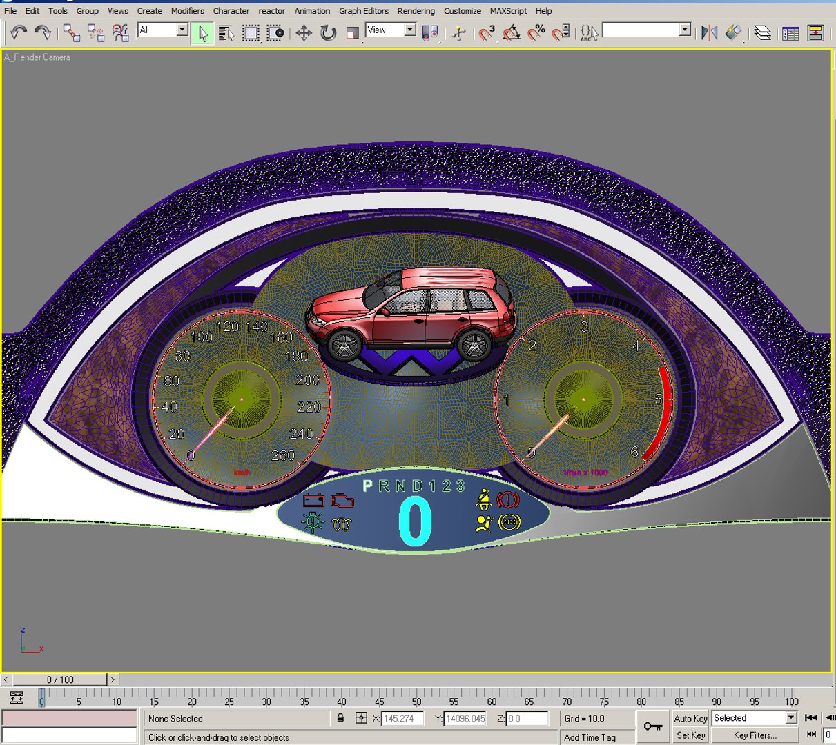 Concept Car Dashboard Max