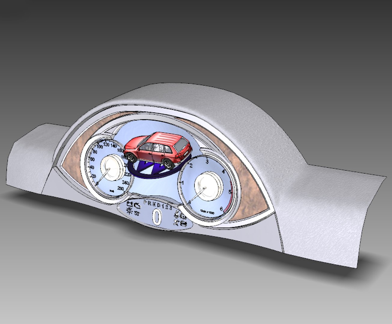 Concept Car Dashboard Max