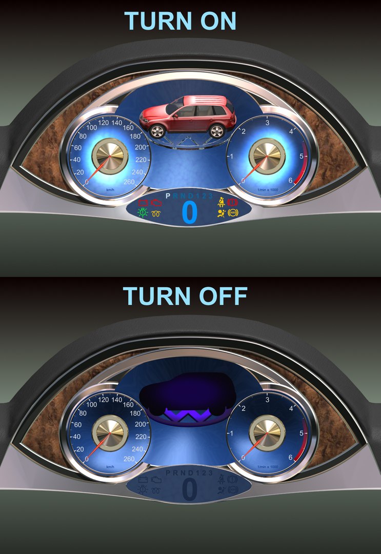 Concept Car Dashboard Max