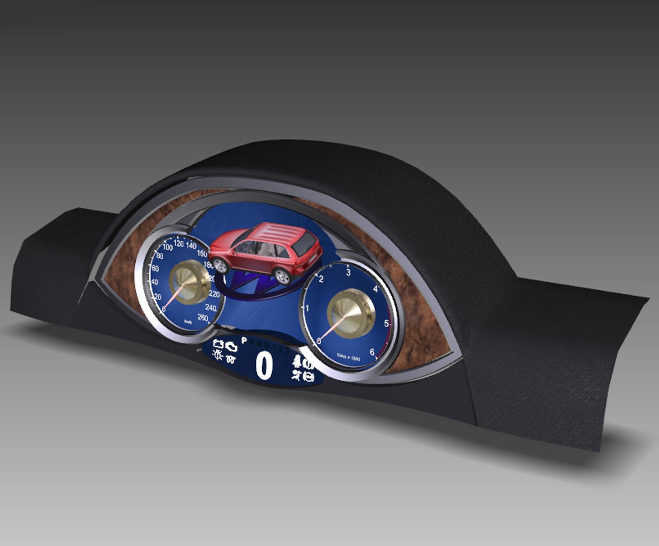 Concept Car Dashboard Max