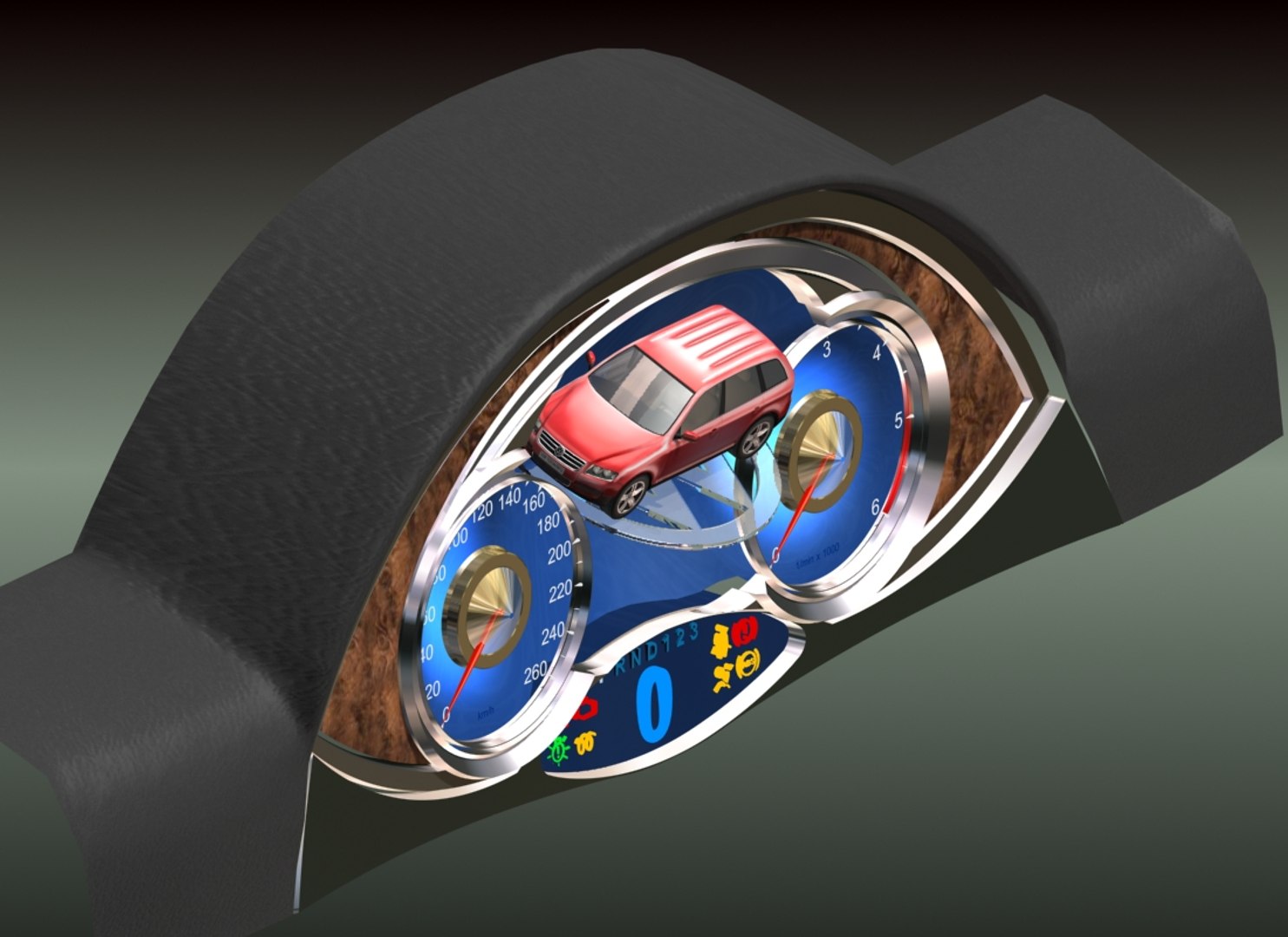 Concept Car Dashboard Max