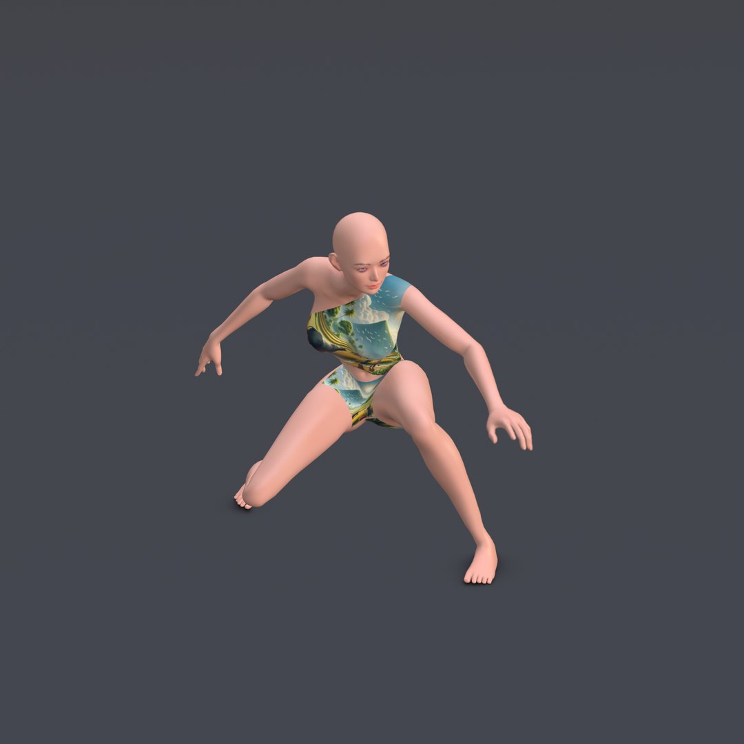 3D Female Basemesh Model - TurboSquid 2326633