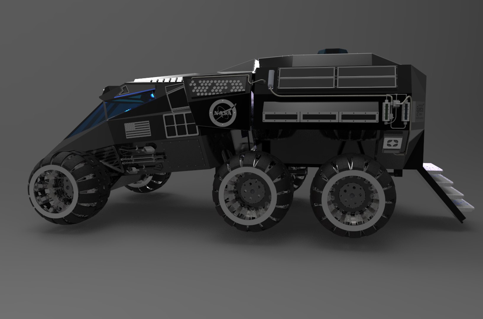 3D Mars Nasa Rover Model - TurboSquid 1352999