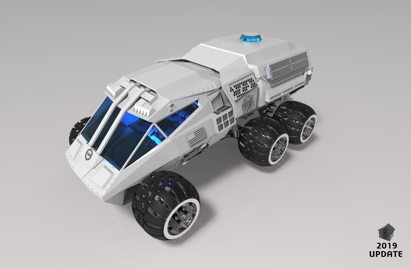 3D Mars Nasa Rover Model - TurboSquid 1352999