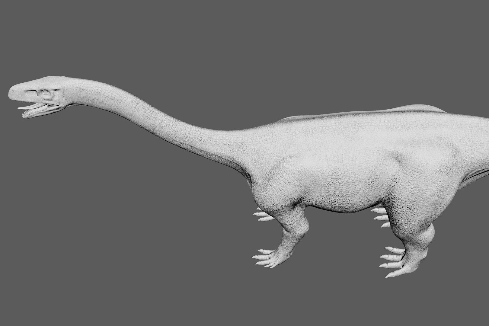3D Melanorosaurus Dinosaur Triassic Animal - TurboSquid 2332529