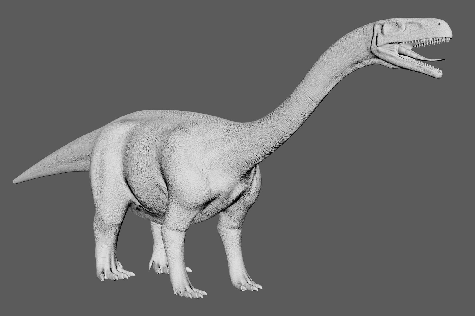 3D Melanorosaurus Dinosaur Triassic Animal - TurboSquid 2332529