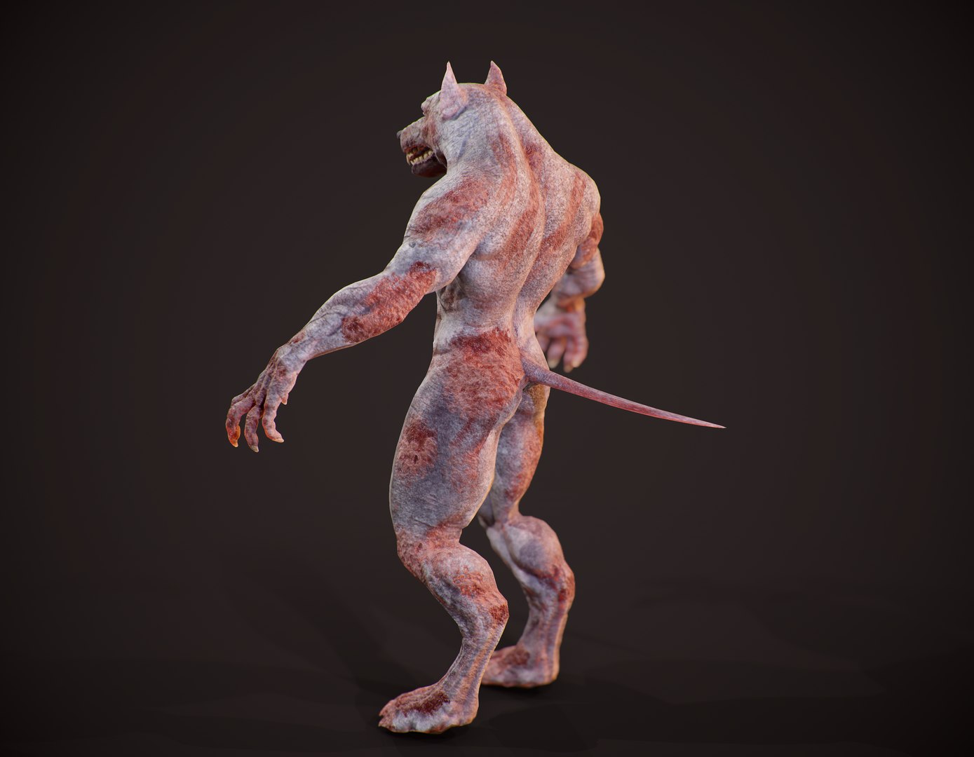 Realistic Werewolf Model - TurboSquid 1612777