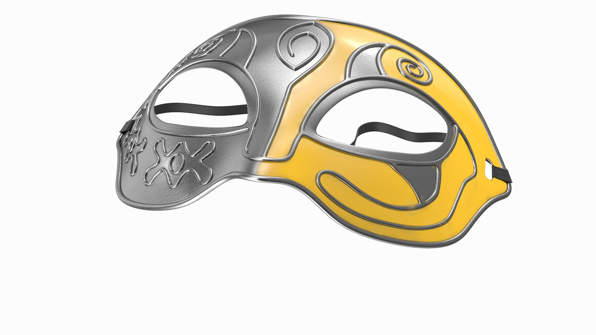 Masquerade Carnival Party Mask 3D - TurboSquid 2131015