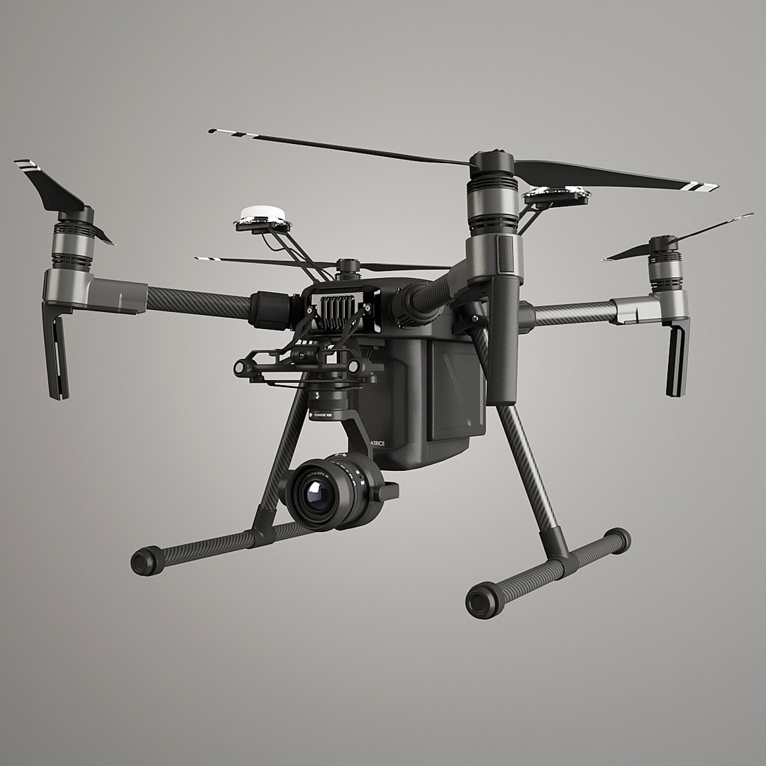 Quadcopter Dji Matrice 3D Model - TurboSquid 1445164
