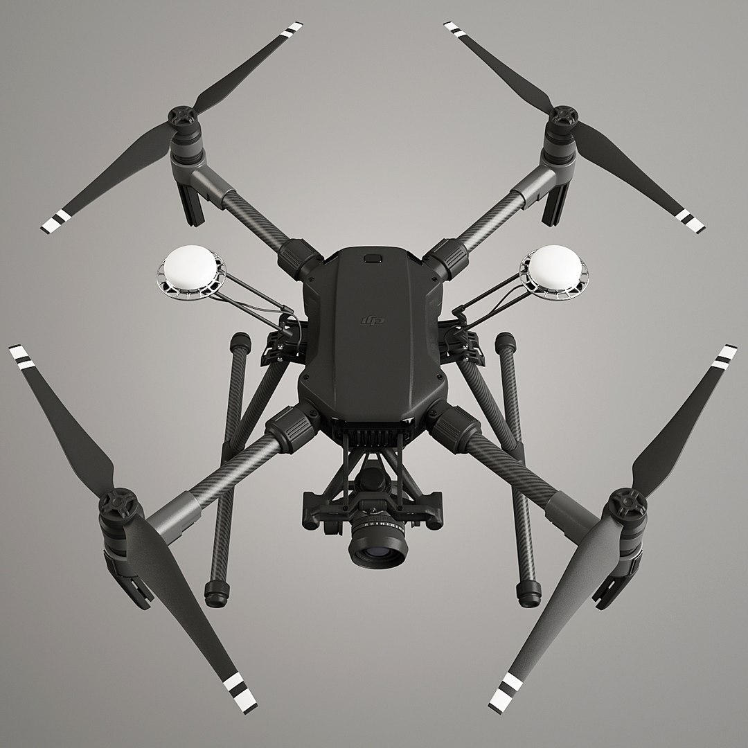 Quadcopter Dji Matrice 3D Model - TurboSquid 1445164
