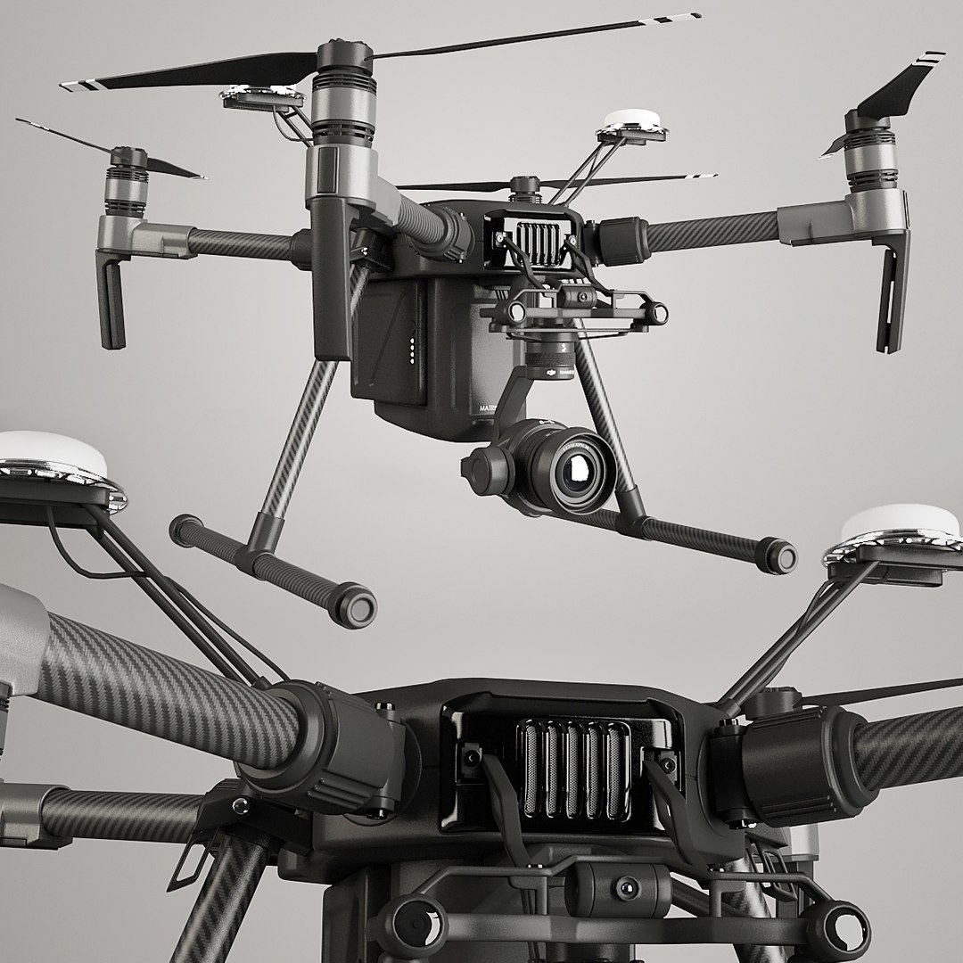 Quadcopter Dji Matrice 3D Model - TurboSquid 1445164