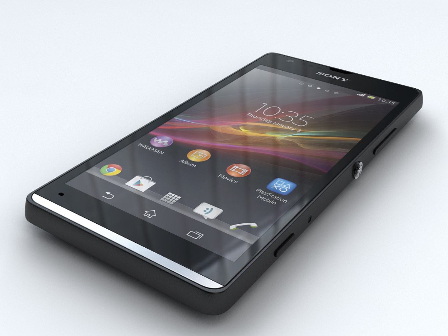 sony xperia sp mobile phone 3d max