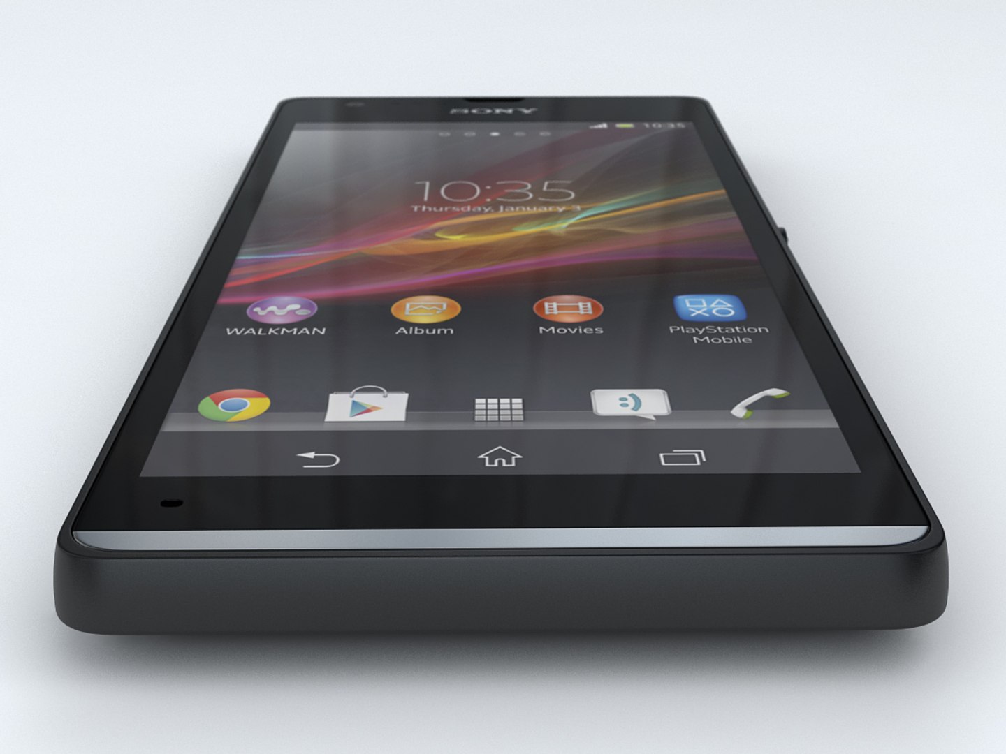 sony xperia sp mobile phone 3d max