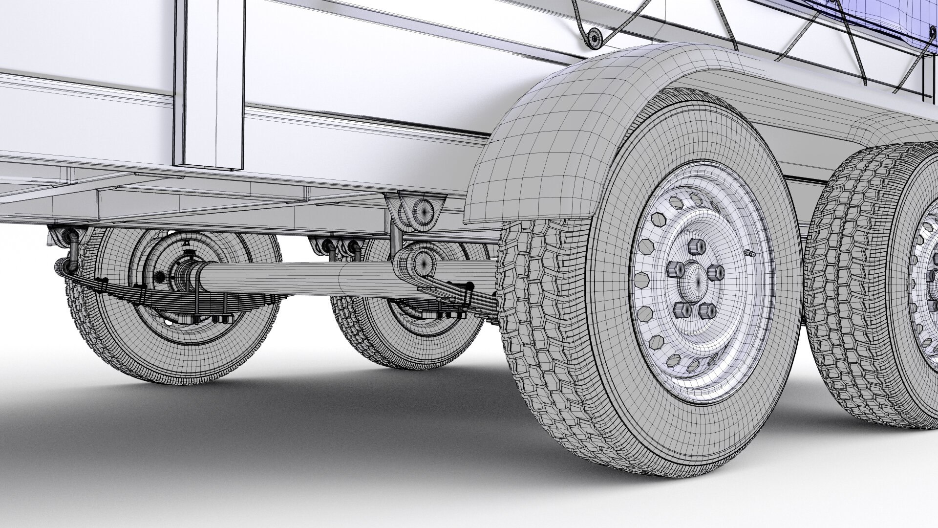 3D Realistic Trailer Model - TurboSquid 1594557