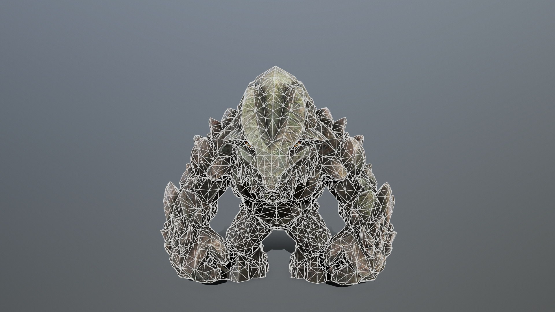 Stone Monster 3D - TurboSquid 2386540