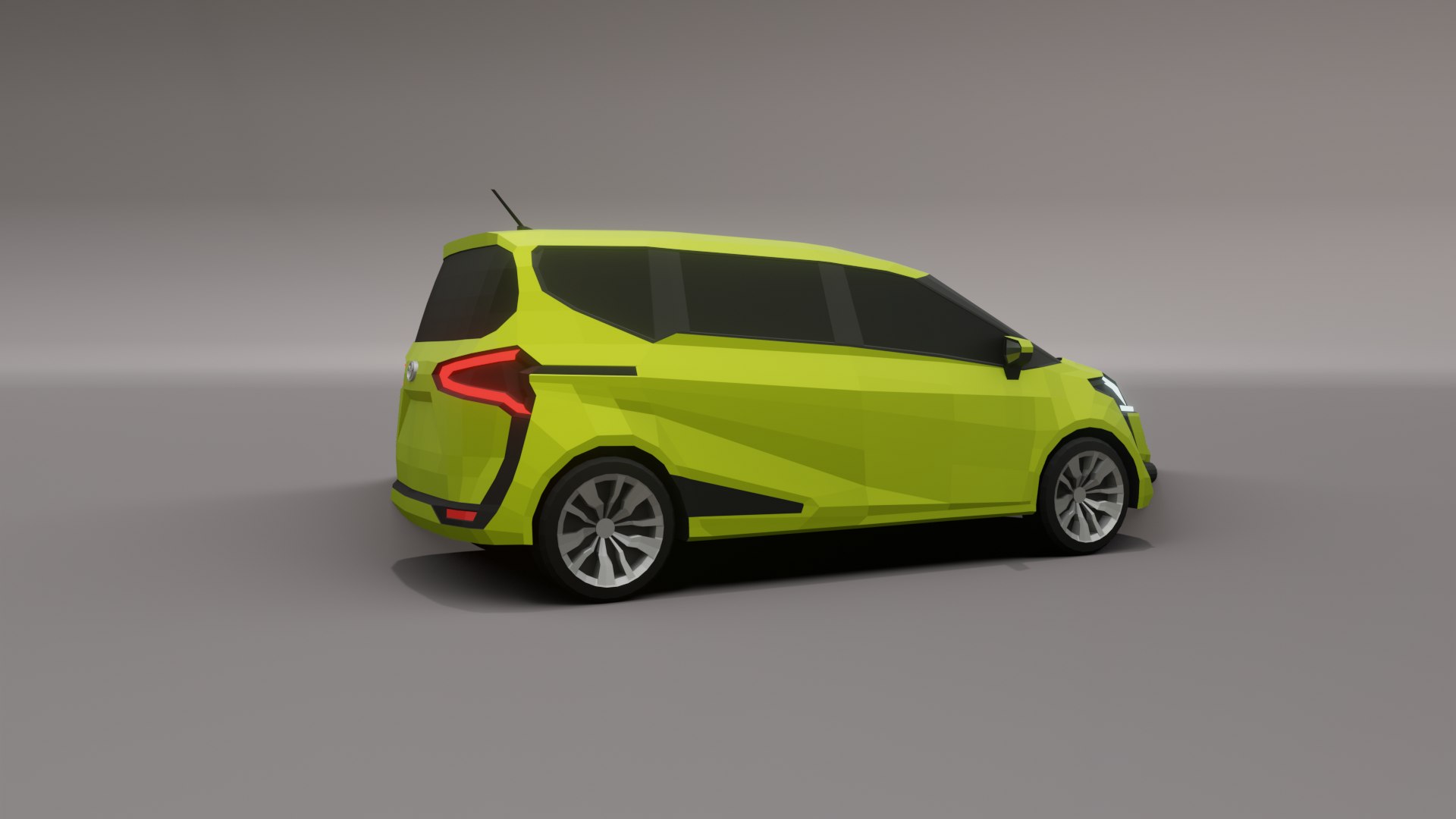 Toyota Sienta 3D Model - TurboSquid 1686575