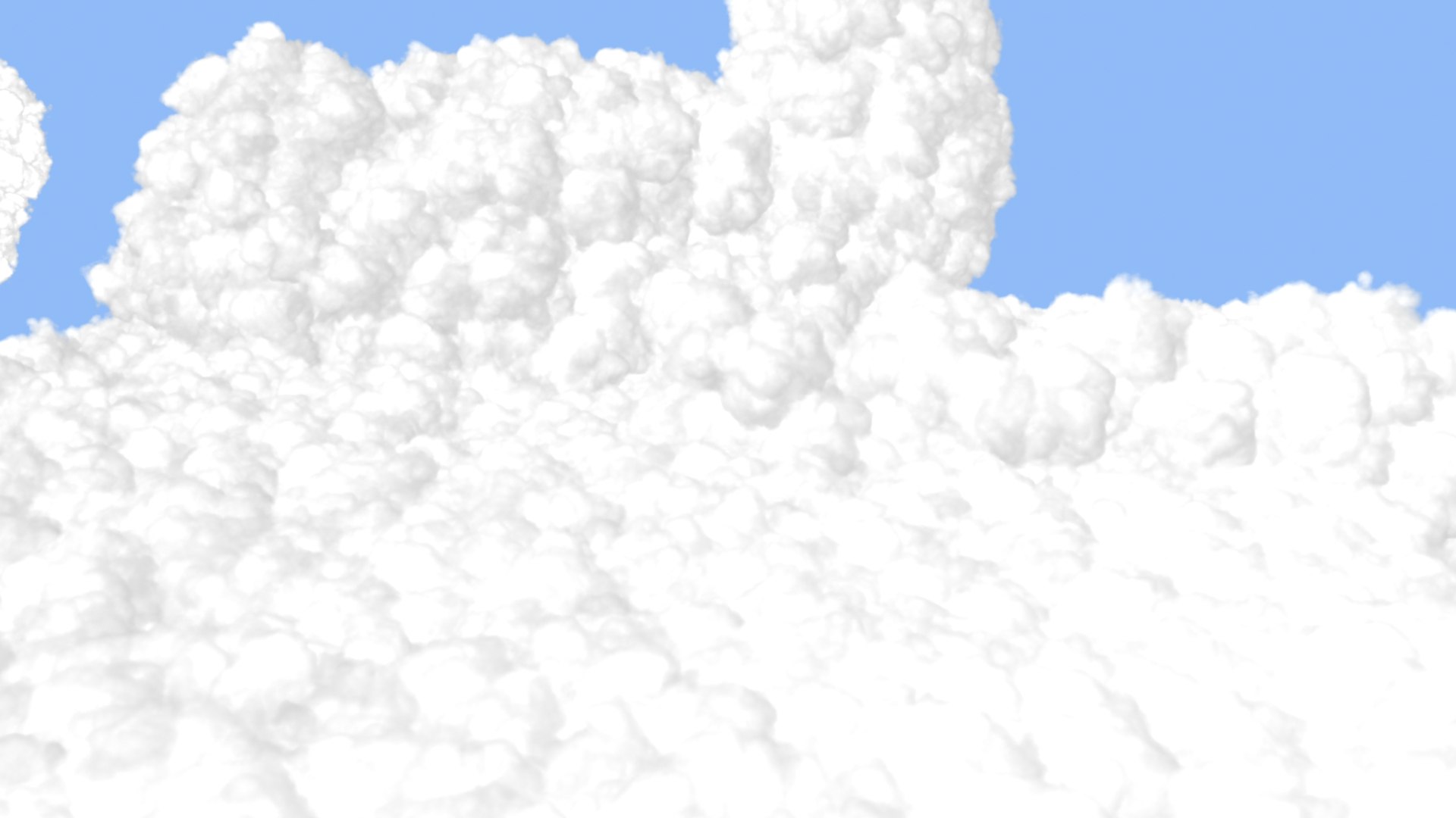 3d model clouds