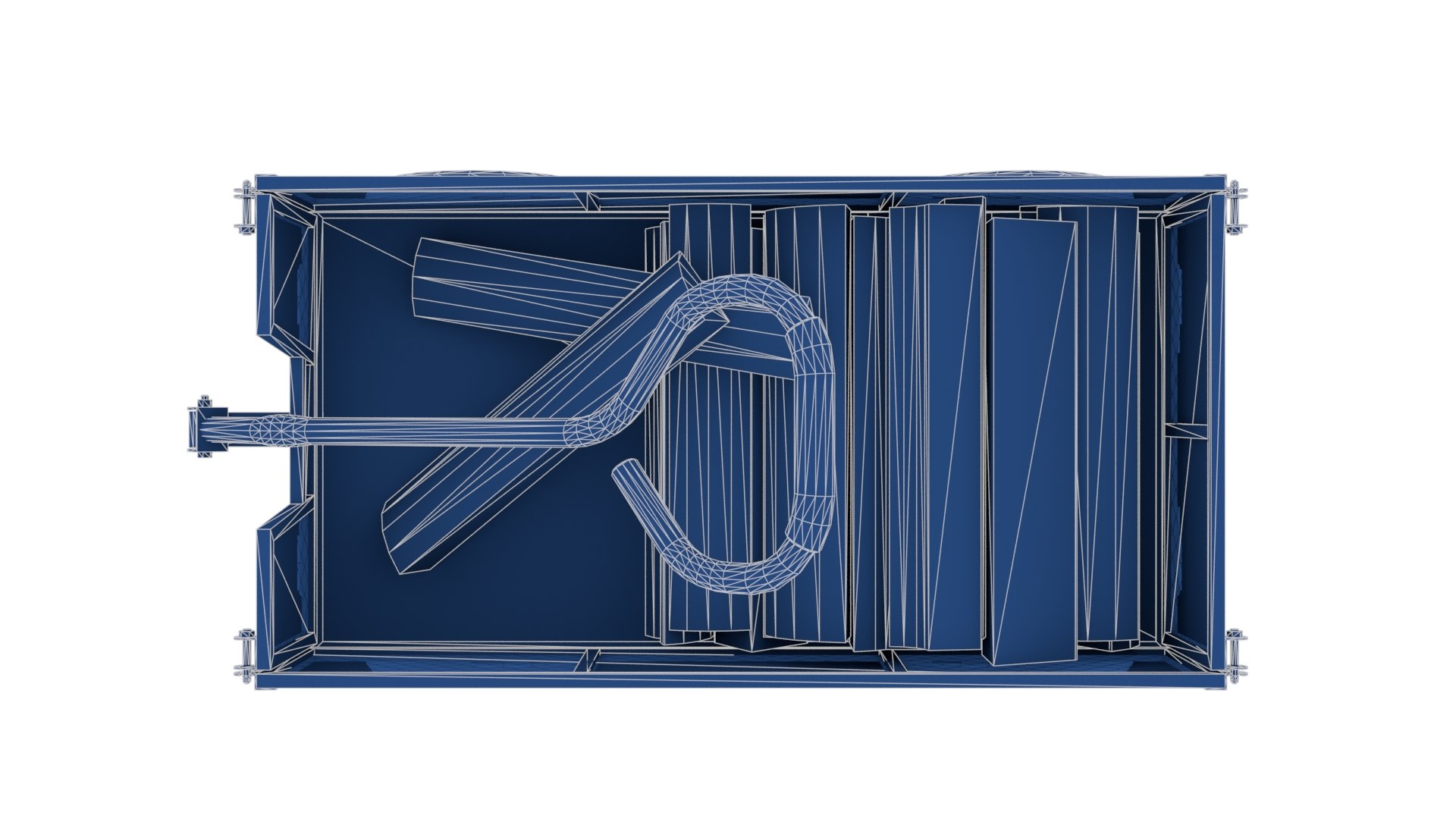 Trolley With Firewood 3D Model - TurboSquid 1743013