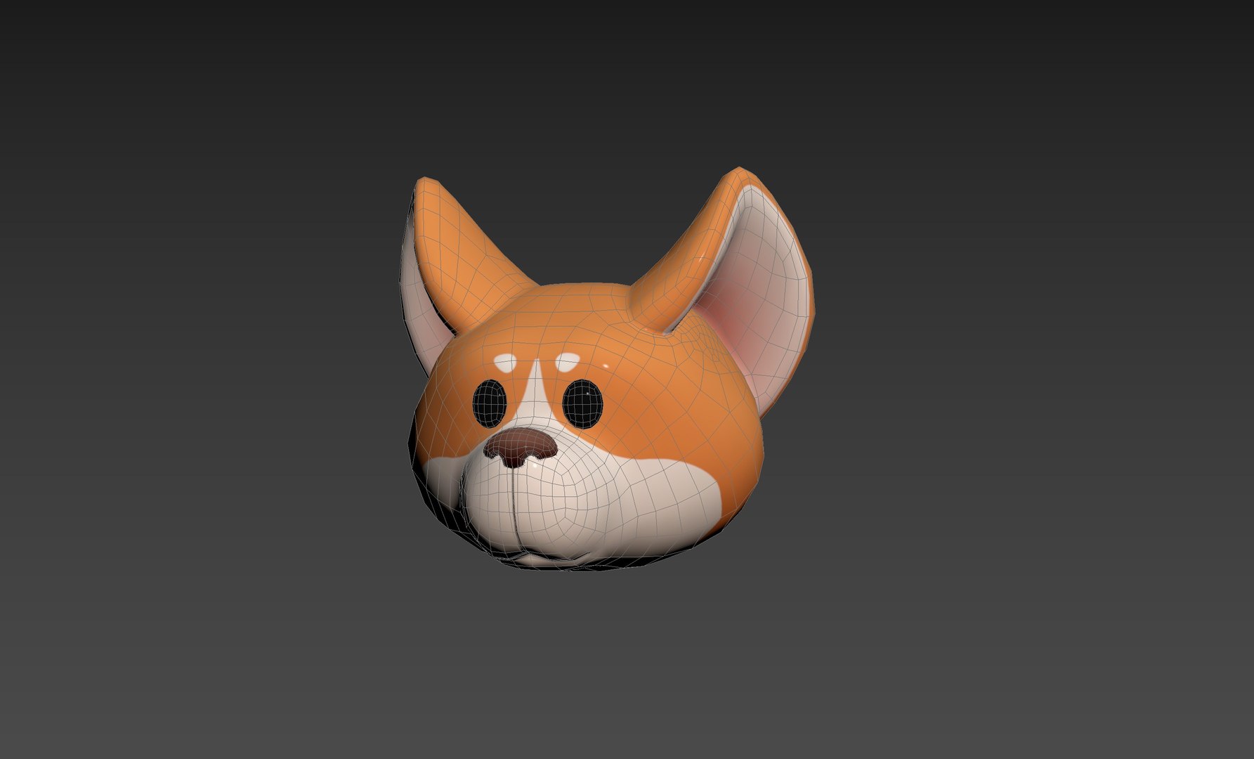 Prop179 Corgi Dog Head 3D Model - TurboSquid 1966862