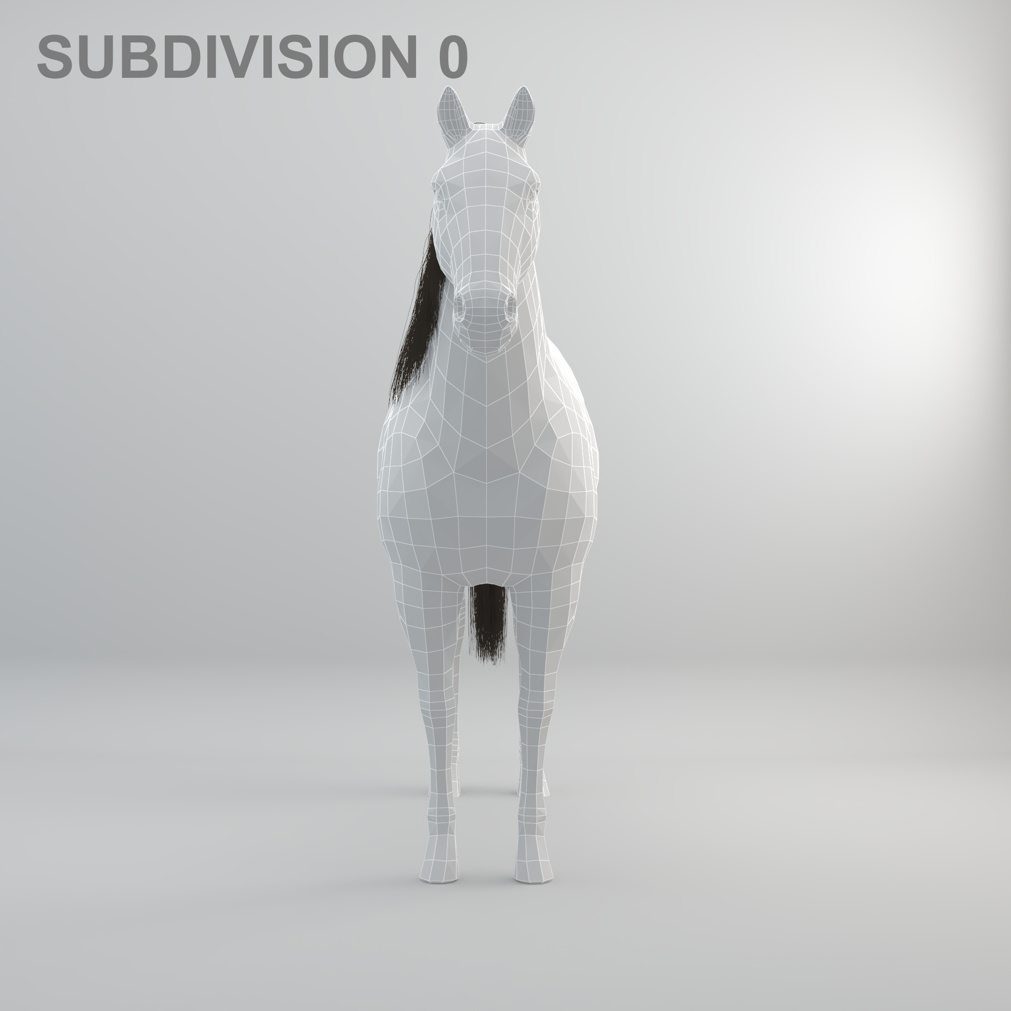 3D realistic rigged horse - TurboSquid 1254728