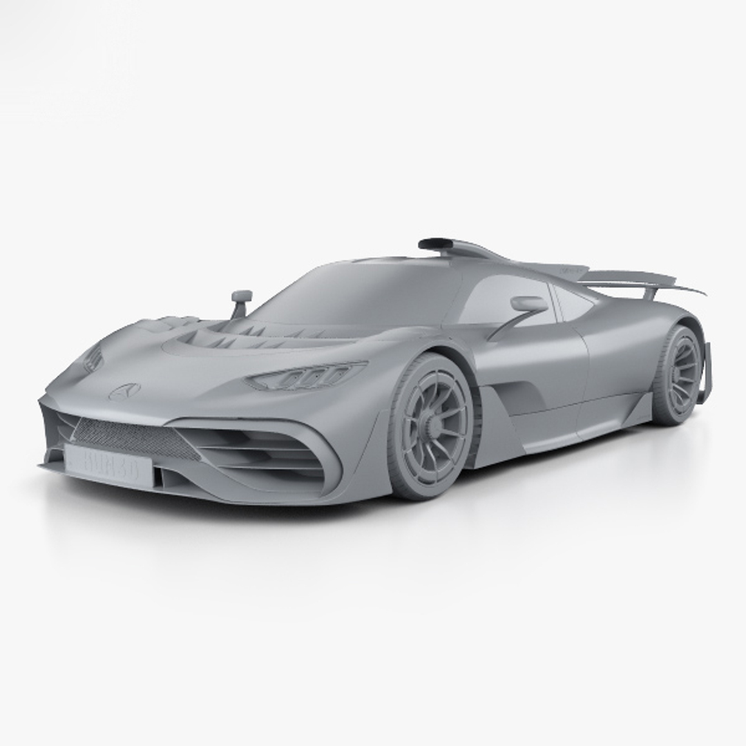 modelo 3d Mercedes-AMG Project ONE 2017 - TurboSquid 1375159