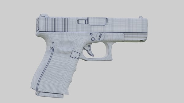 Glock 19 Gen 4 Custom Modelo 3D - TurboSquid 1984692