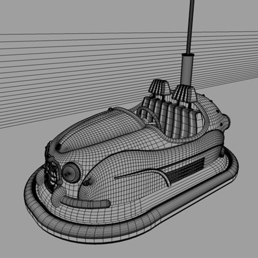 Bumper Car 3d Model