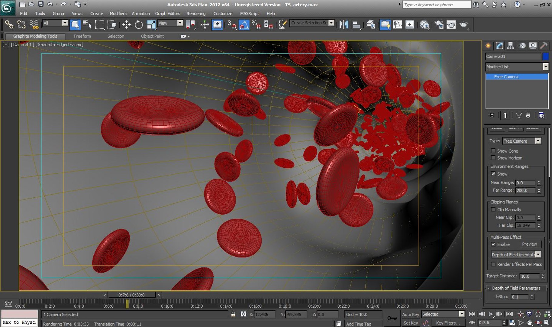 vein artery blood max