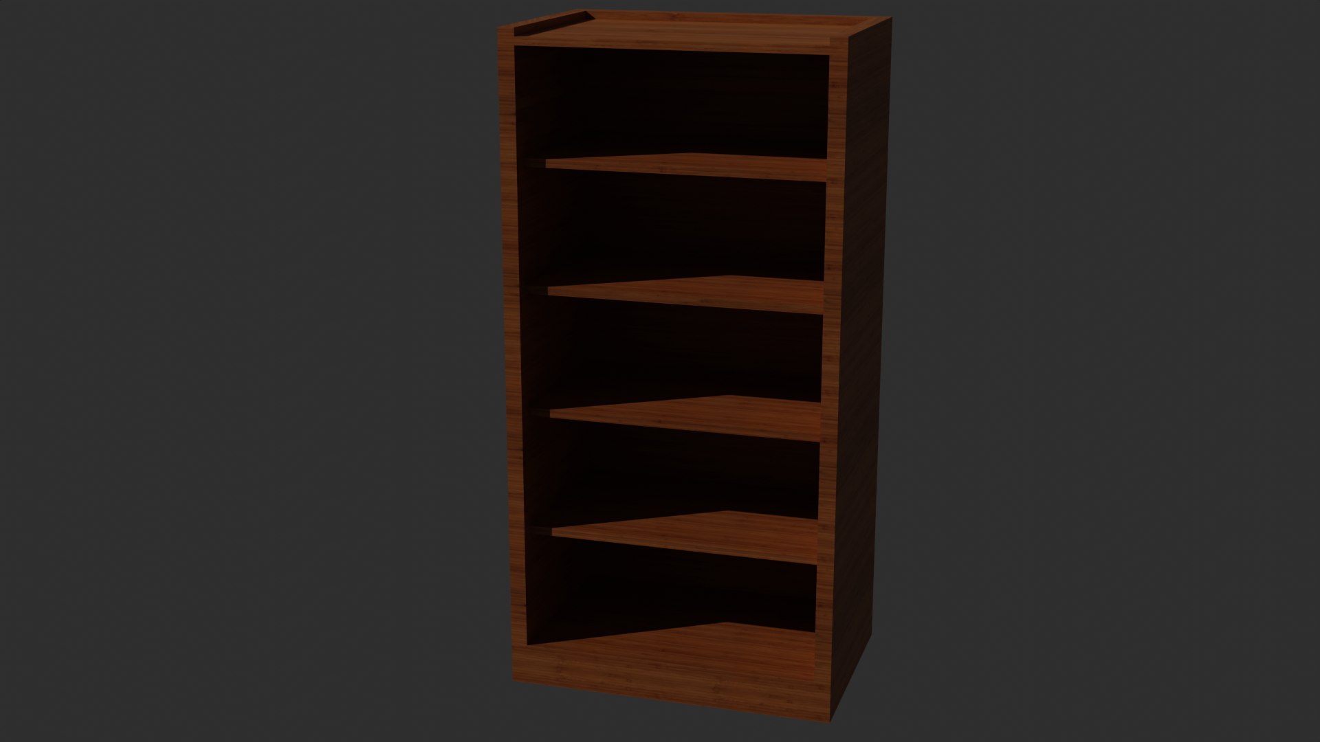 Simple Bookshelf1 3D Model - TurboSquid 1866927