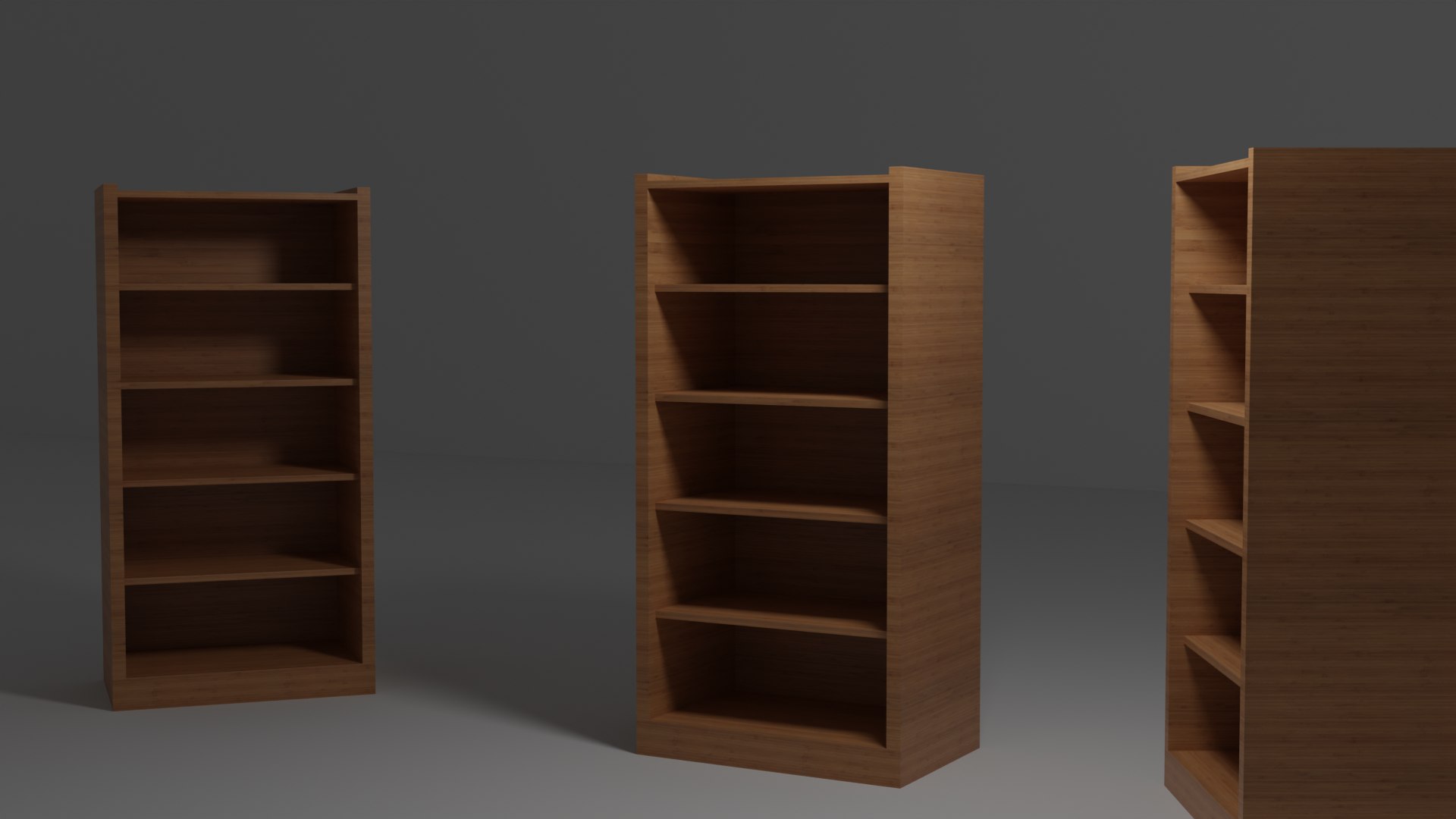 Simple Bookshelf1 3D Model - TurboSquid 1866927