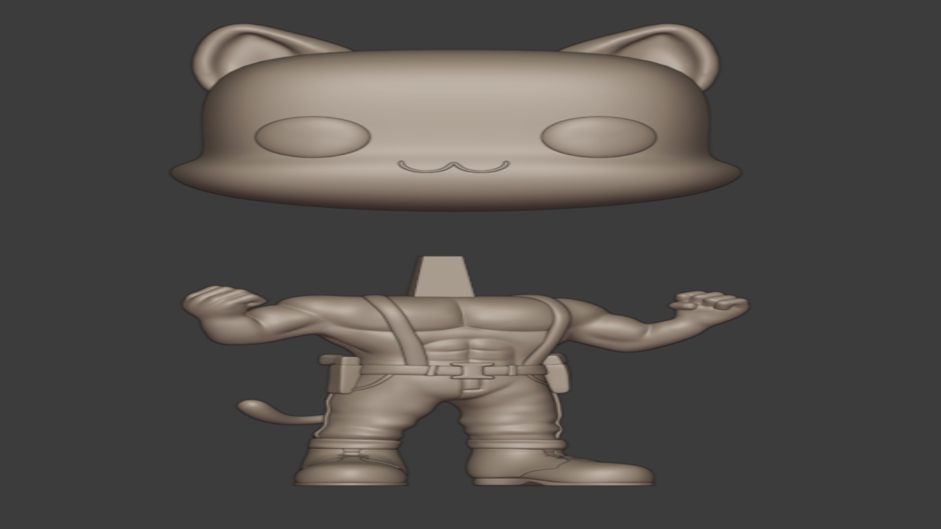 3D Meowscles Fortnite Funko Pop - TurboSquid 2229205
