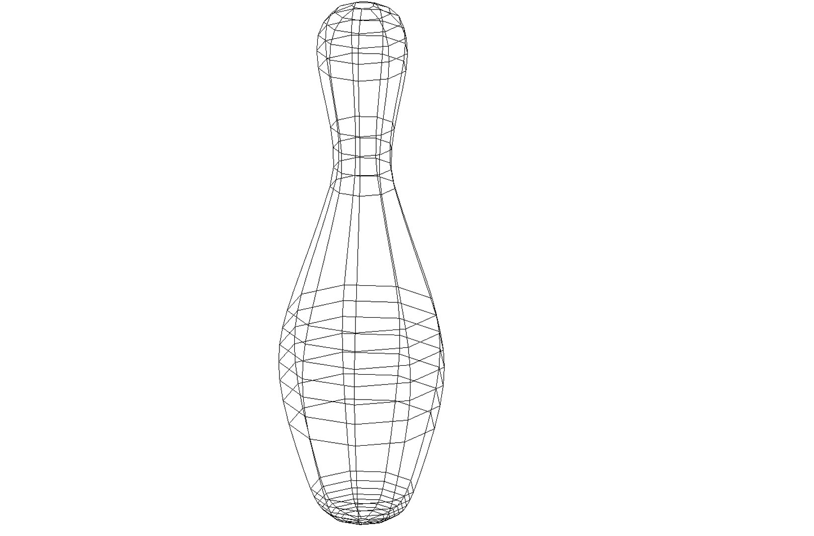 free bowling pin 3d model