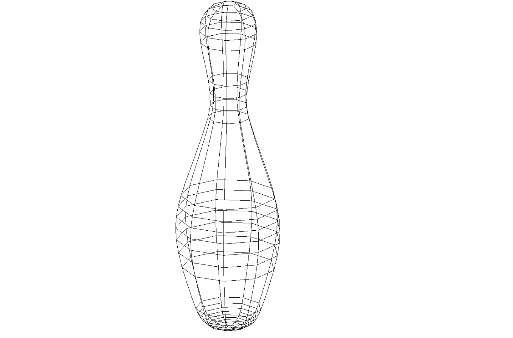 free bowling pin 3d model