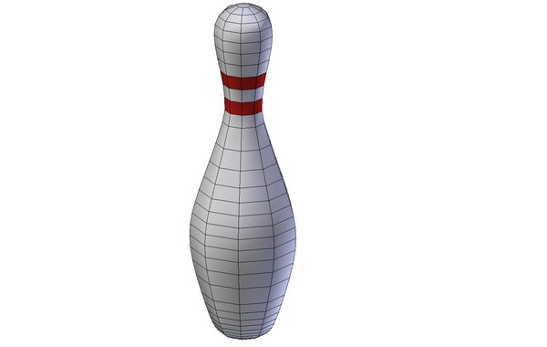 free bowling pin 3d model