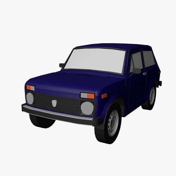 modelo 3d Lada Niva de baja poligonización - TurboSquid 2359632