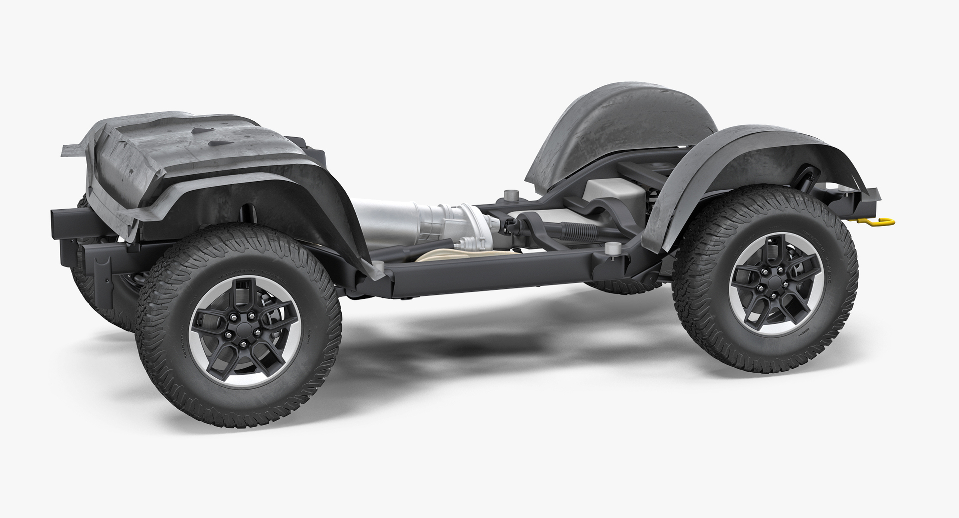 3D Suv 4x4 Chassis Rigged - TurboSquid 1400005