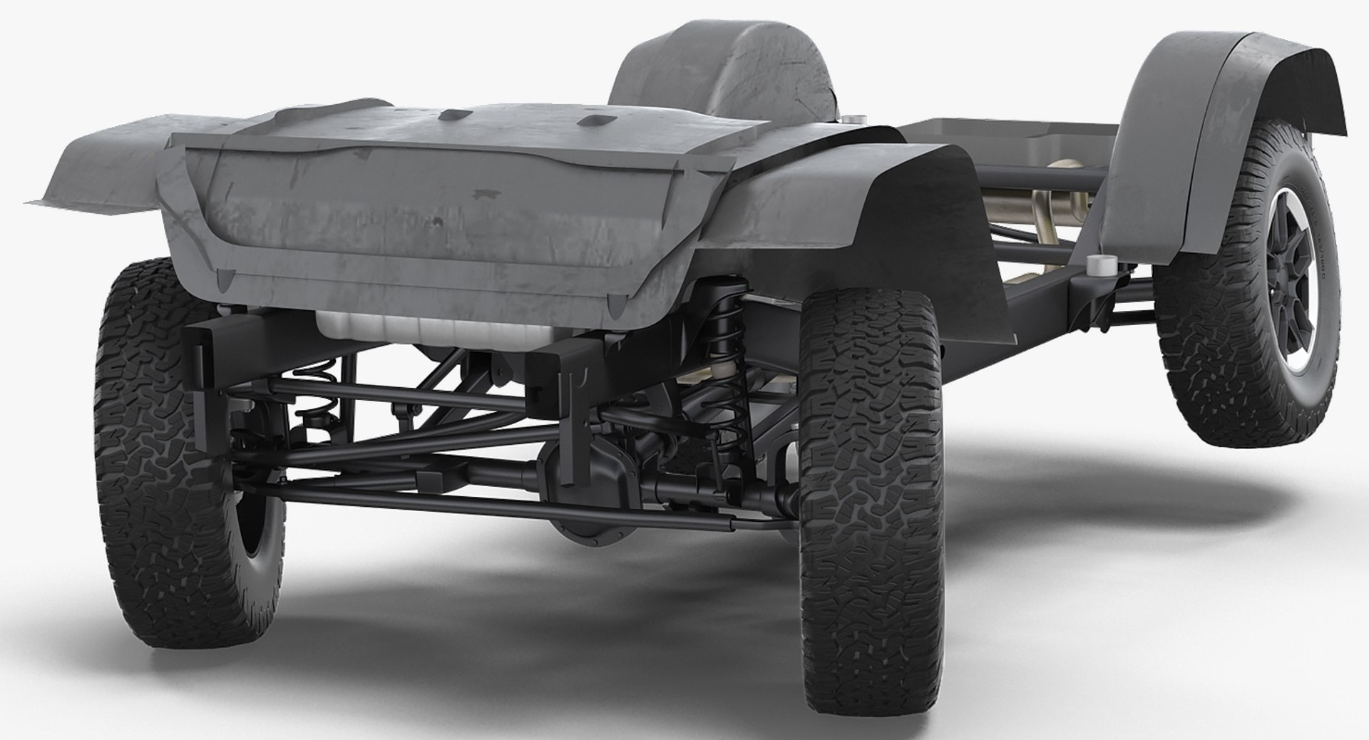 3D Suv 4x4 Chassis Rigged - TurboSquid 1400005